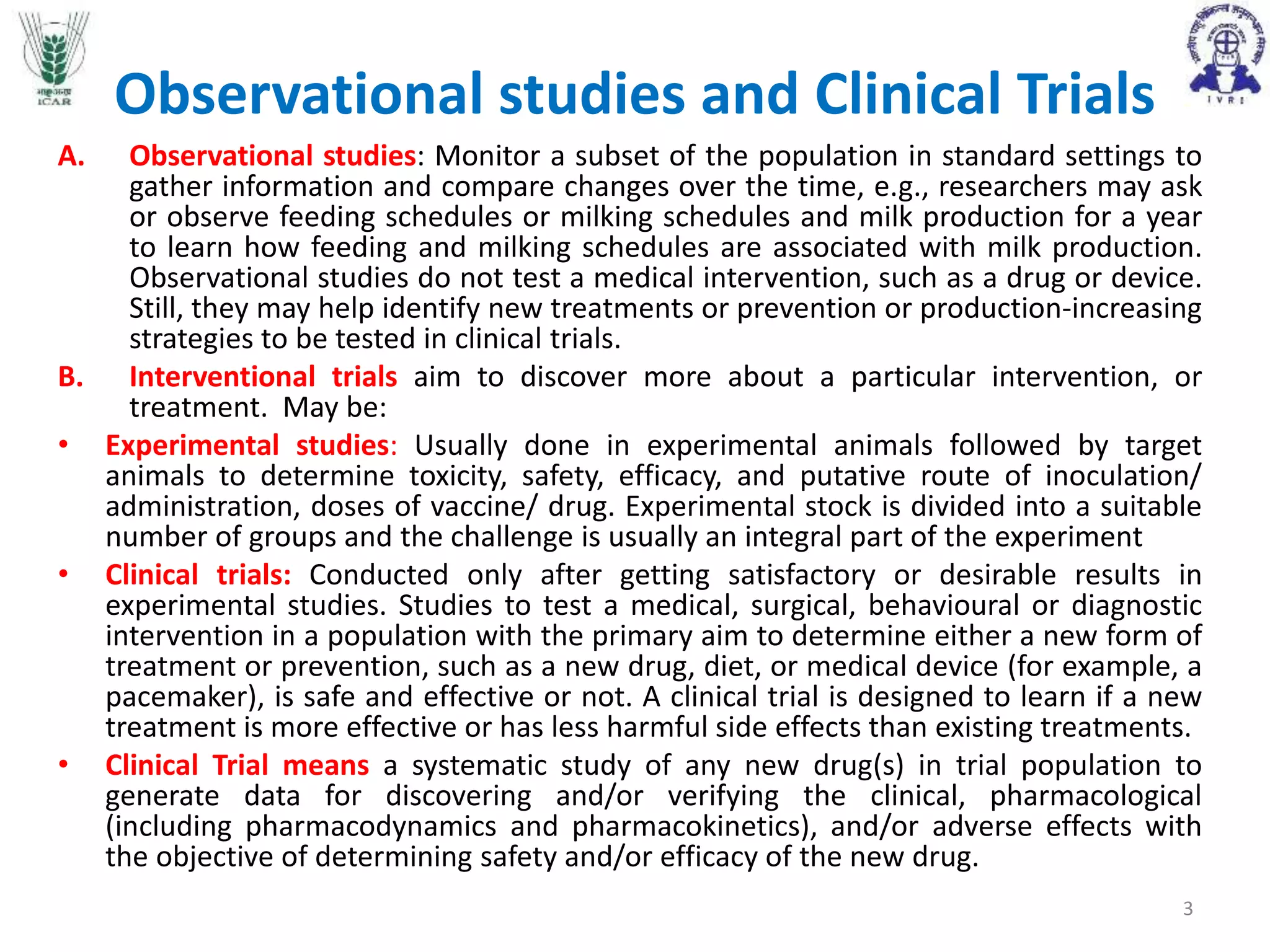 Types of Trials in Medicine, vaccine efficacy or effectiveness trials ...