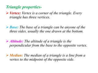 Types of triangles | PPTX