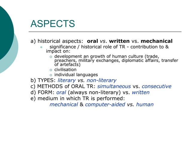 TypesofTR Machine translation material.ppt | Technology & Computing