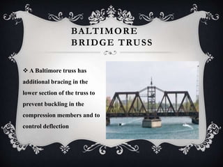 Types of trusses | PPTX