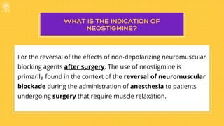 Types of tumors and Neostigmine | PPT