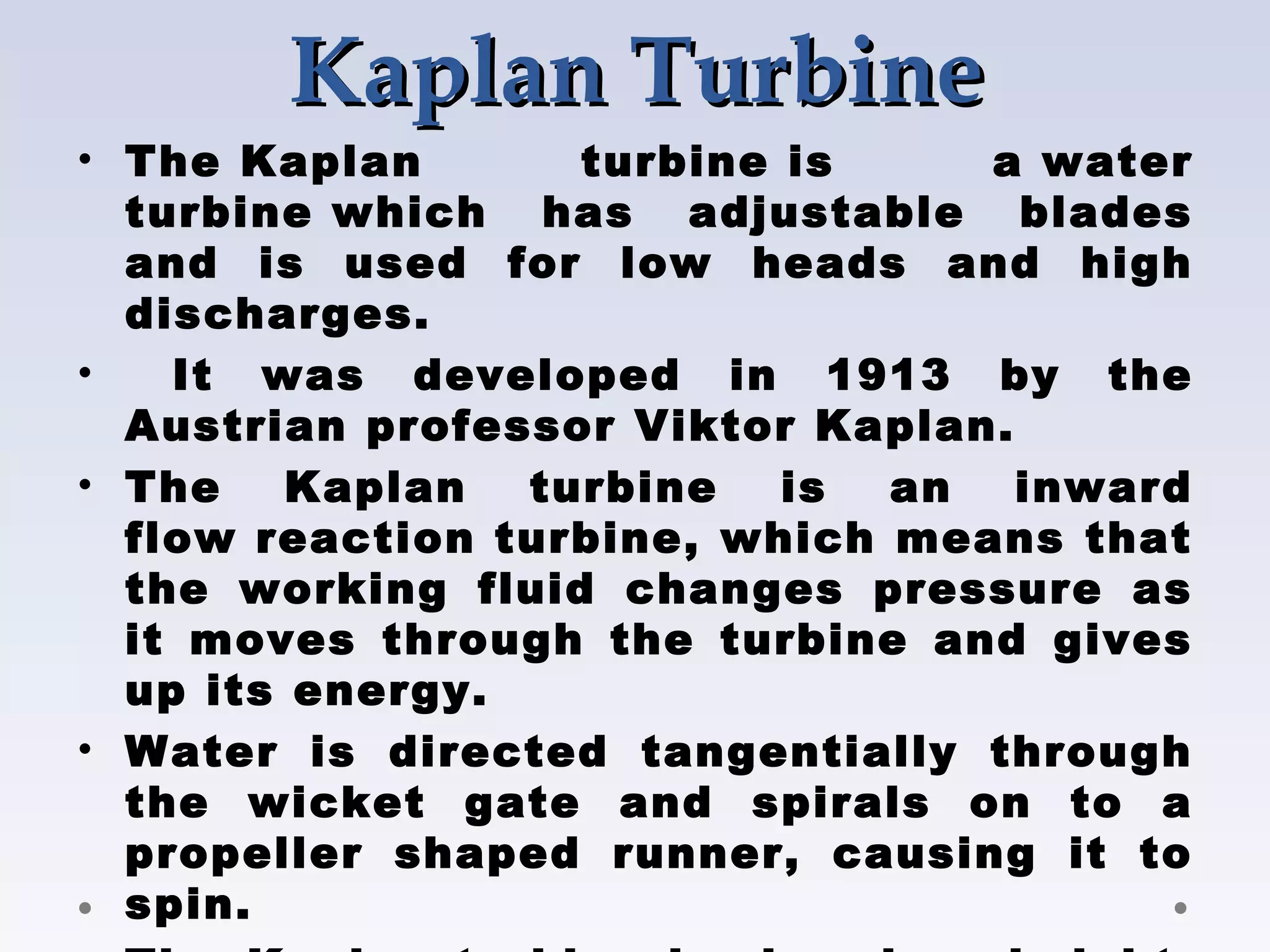 Types of turbine | PPT