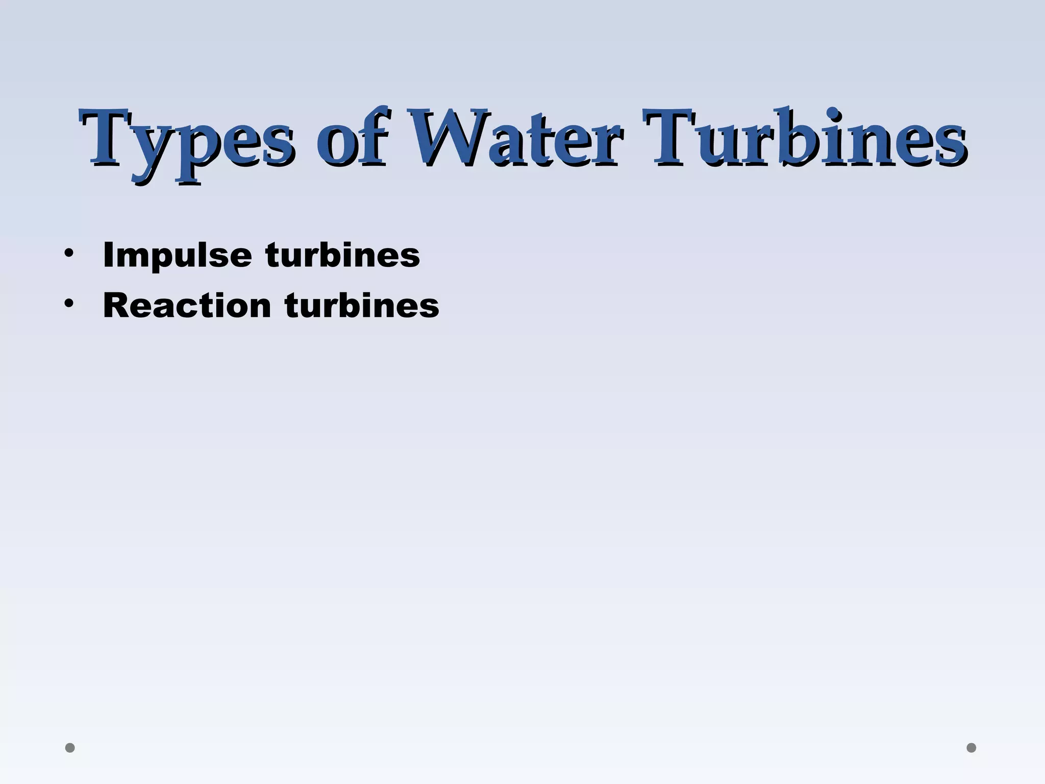 Types of turbine | PPT
