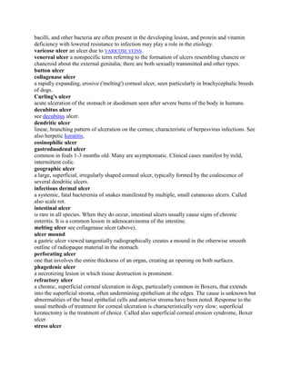 Types of ulcers | DOCX