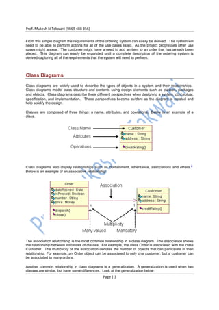 Types of UML diagrams | PDF