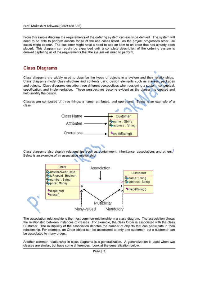 Types of UML diagrams | PDF