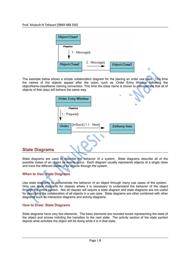 Types of UML diagrams | PDF