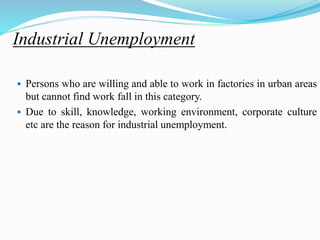 Types of Unemployment | PPTX