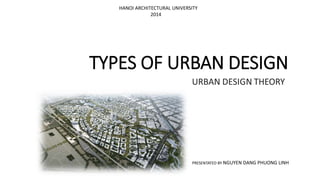 Urban Design Projects Ppt