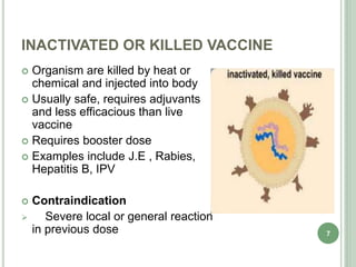 Types of vaccines | PPTX