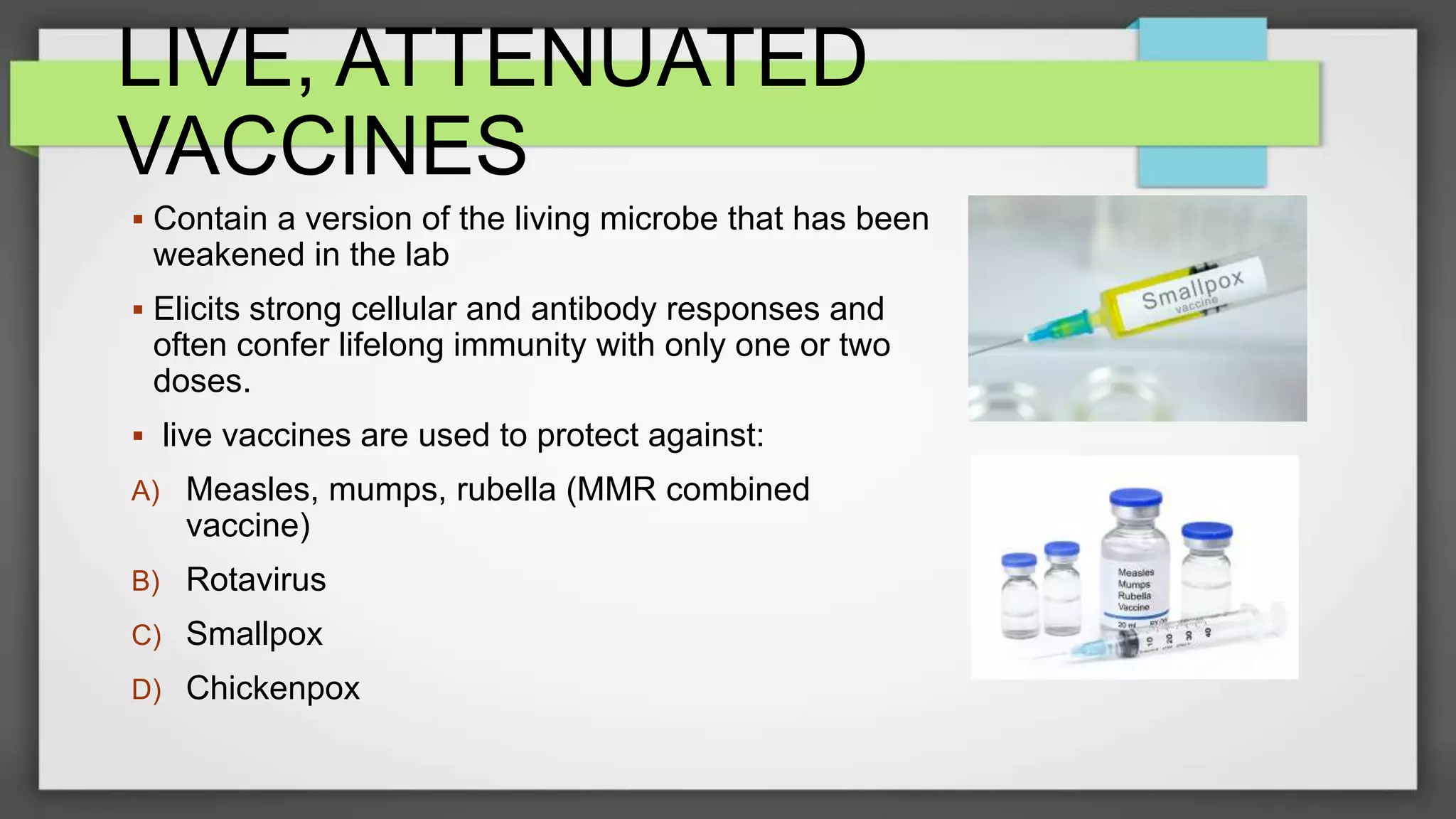 Types of vaccines | PPTX