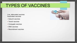 Types of vaccines | PPTX