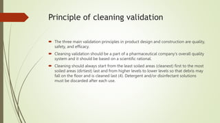 Types of validation in 7 th sem b pharma | PPTX