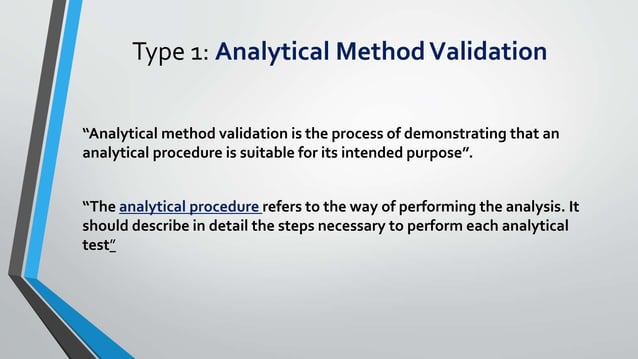Types of Validation & its Aspects PPT.pptx | Chemistry | Science