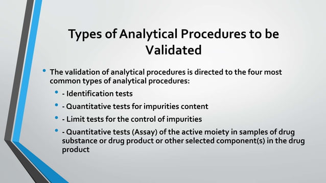 Types of Validation & its Aspects PPT.pptx | Chemistry | Science