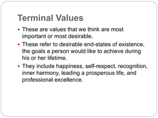 Types of value | PPTX