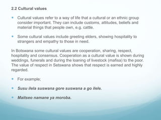 Types of values | PPTX