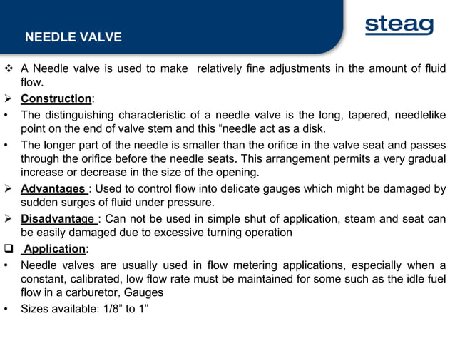 Types of Valves.ppt | Physics | Science