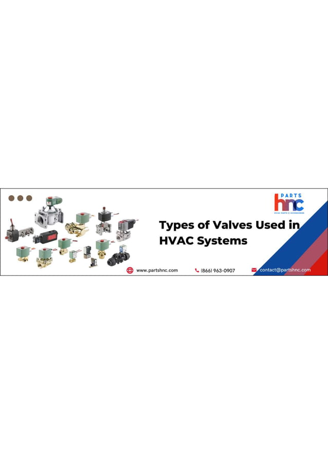 Types of Valves Used in HVAC Systems | PDF