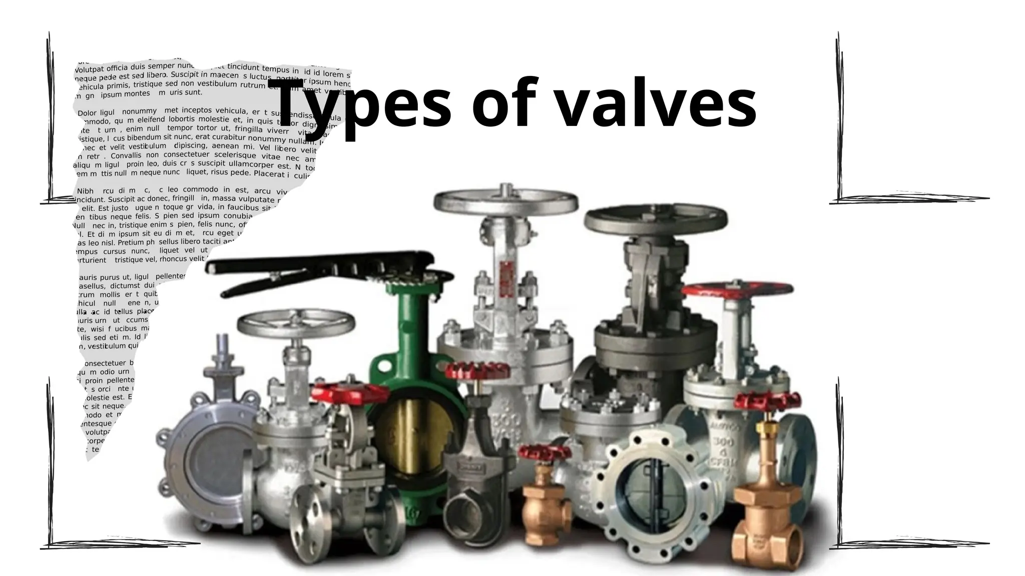 Types of valves used onboard ship presentation | PPTX