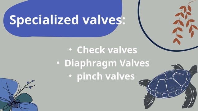 Types of valves used onboard ship presentation | PPTX