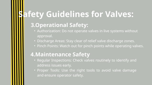 Types of valves used onboard ship presentation | PPTX