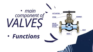 Types of valves used onboard ship presentation | PPTX
