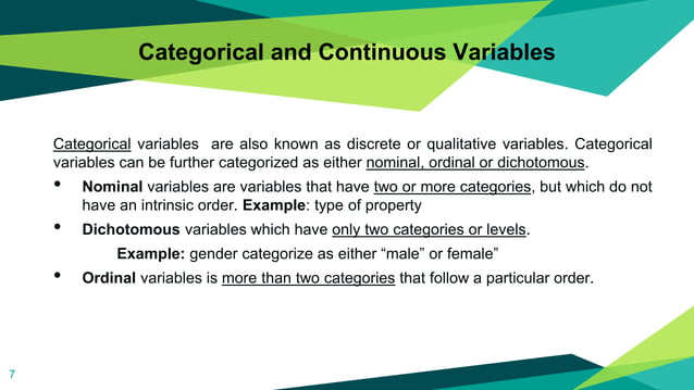 types of variables.ppt a research presen | PPT