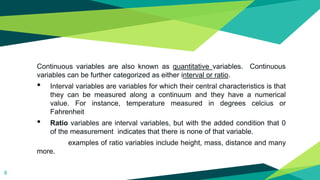 types of variables.ppt a research presen | PPT | Free Download