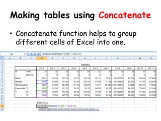 Types of variables and descriptive statistics | PPTX