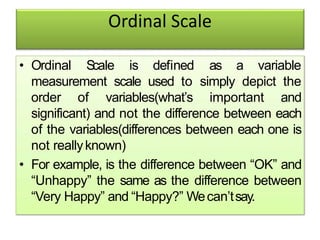 Types of variables in research | PPTX