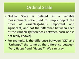 Types of variables in research | PPTX
