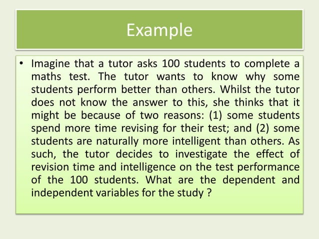 Types of variables in research | PPTX