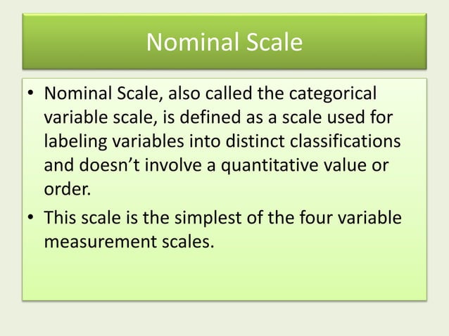 Types of variables in research | PPT