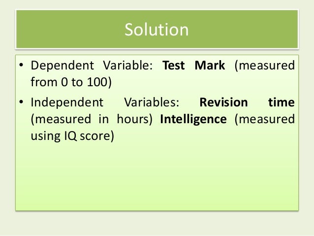 Types of variables in research