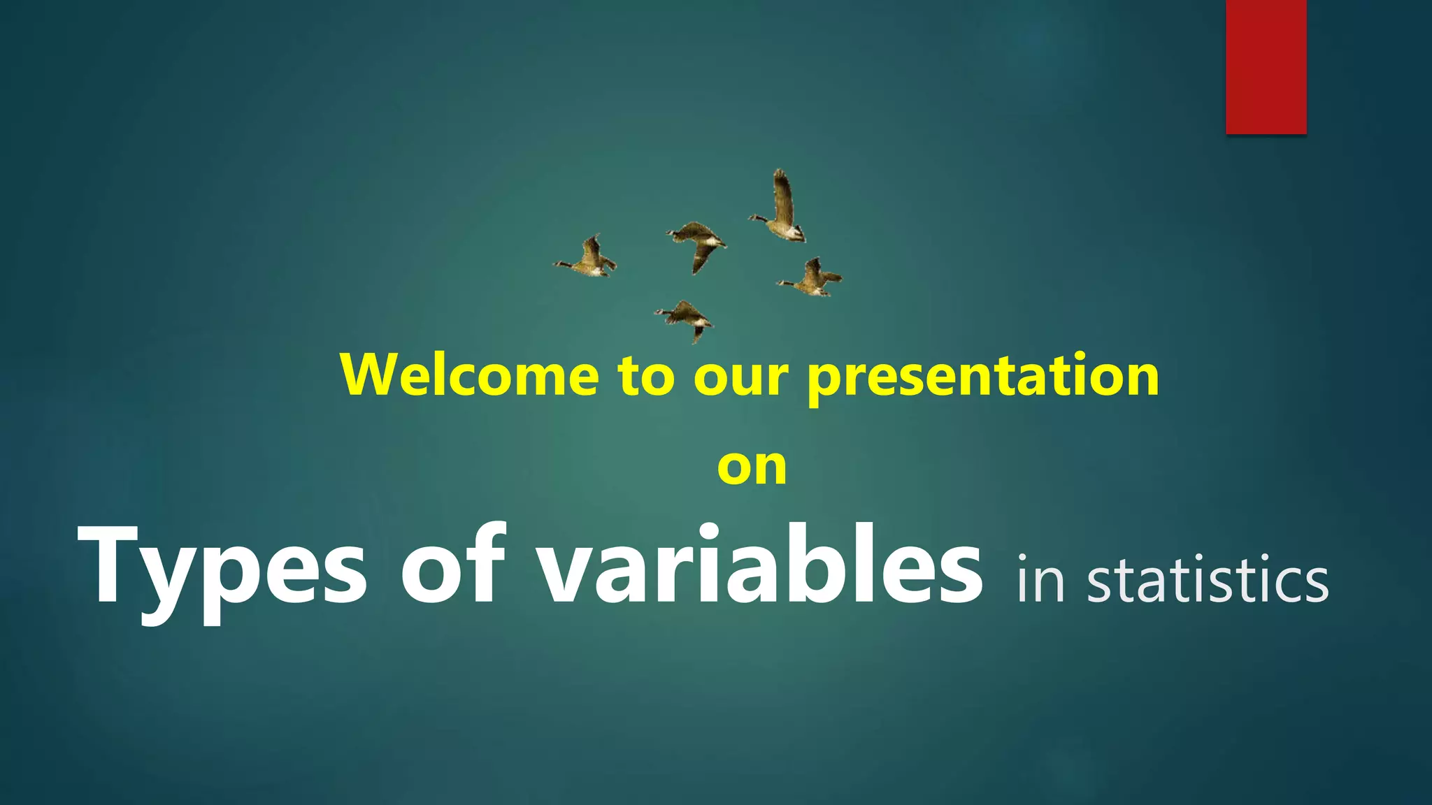 Types Of Variables In Statistics Pptx Technology And Computing