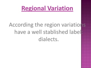 Types of variation | PPTX