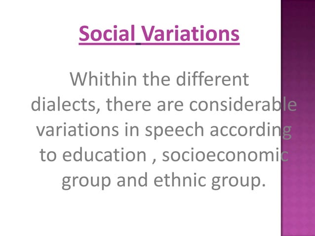 Types of variation | PPTX