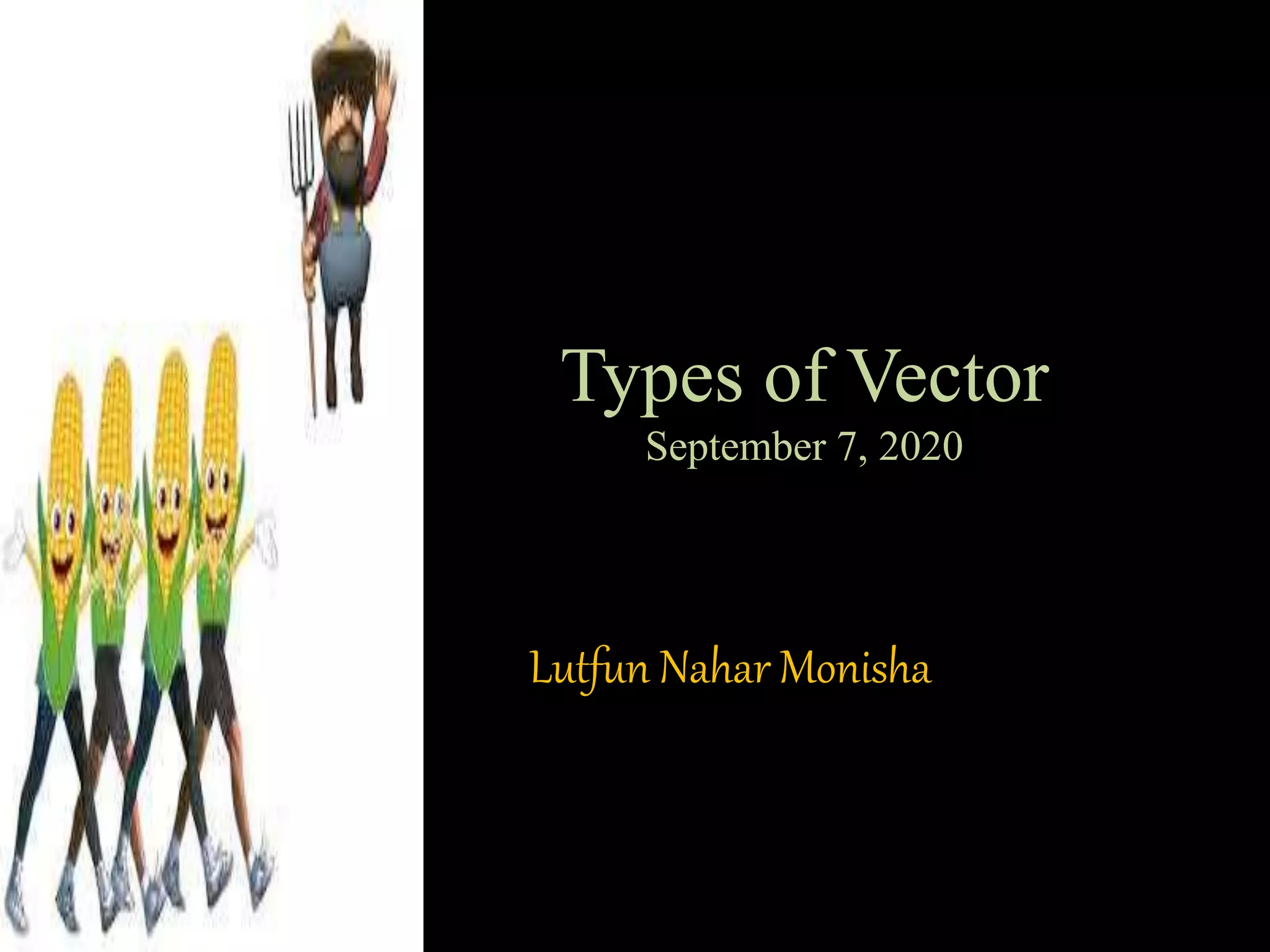 Types of vector | PPTX