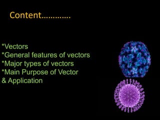 Types of vector | PPT