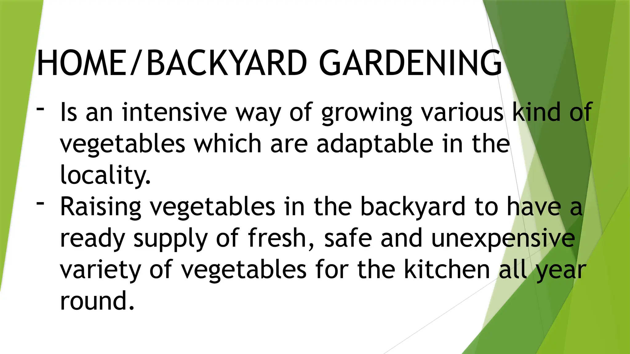 TYPES AND CLASSIFICATION OF VEGETABLE GARDENING.pptx
