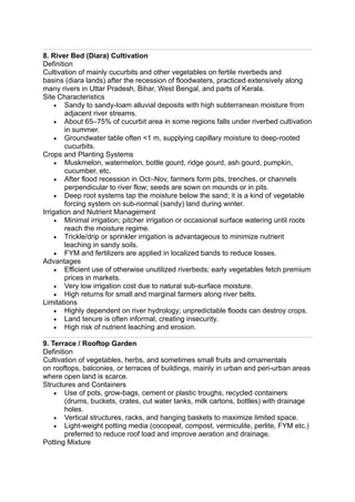 Types of Vegetable Gardens, College of Agriculture Balaghat.pdf