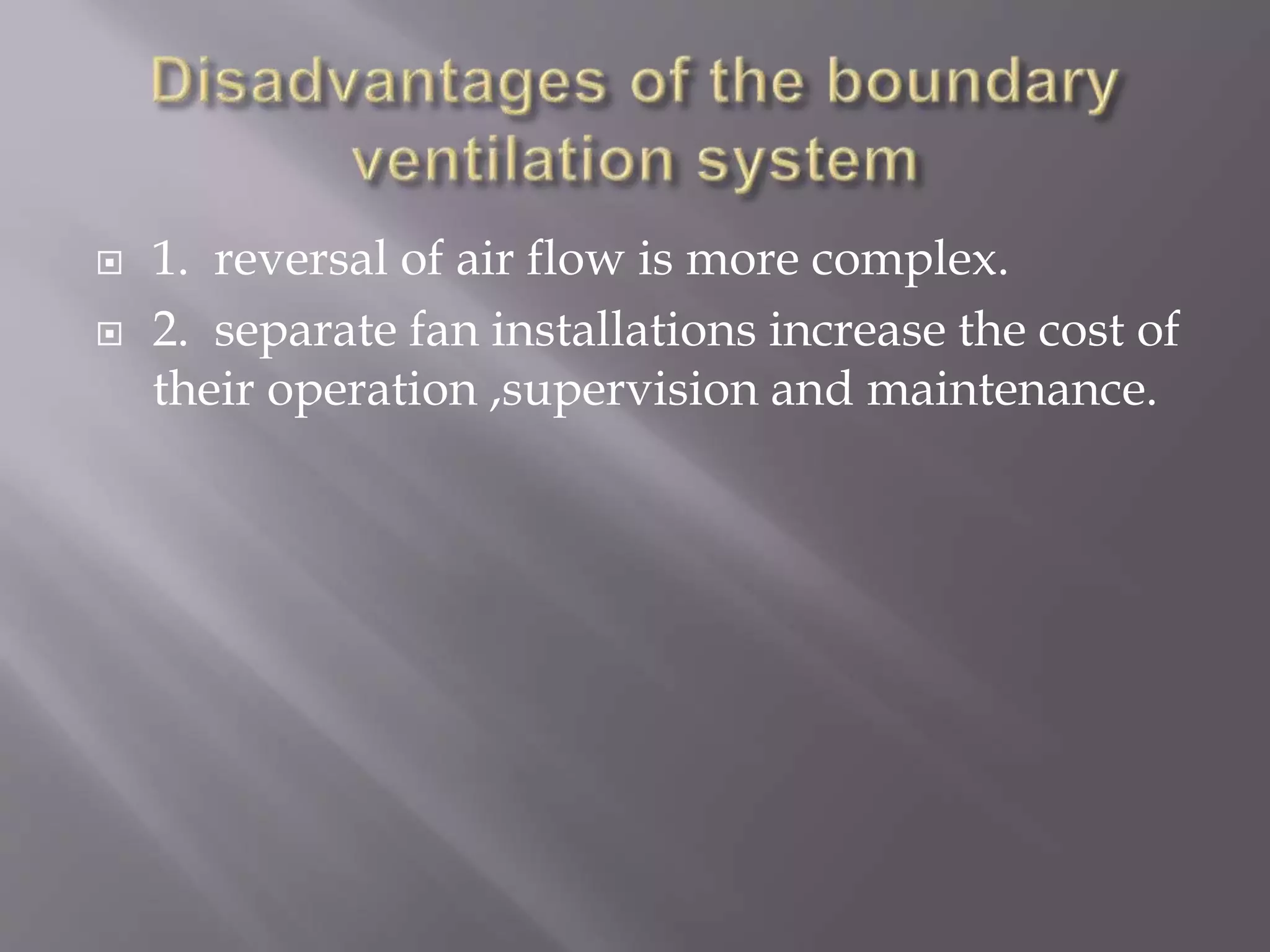 Types of ventilation system | PPTX