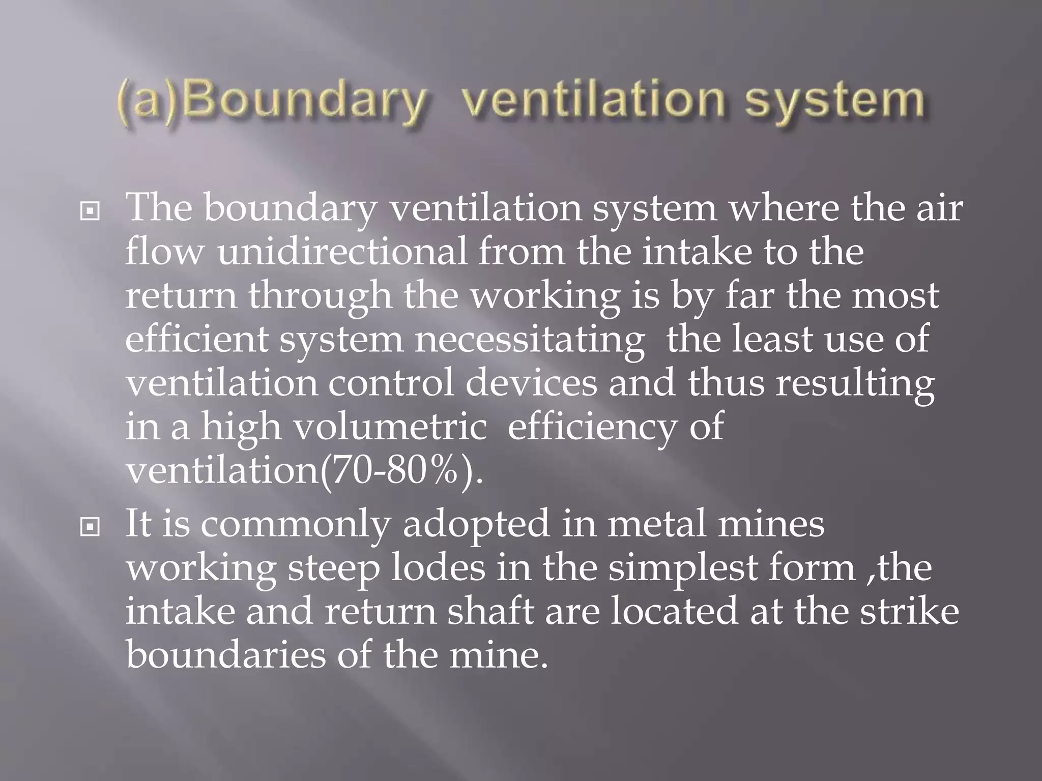 Types of ventilation system | PPTX