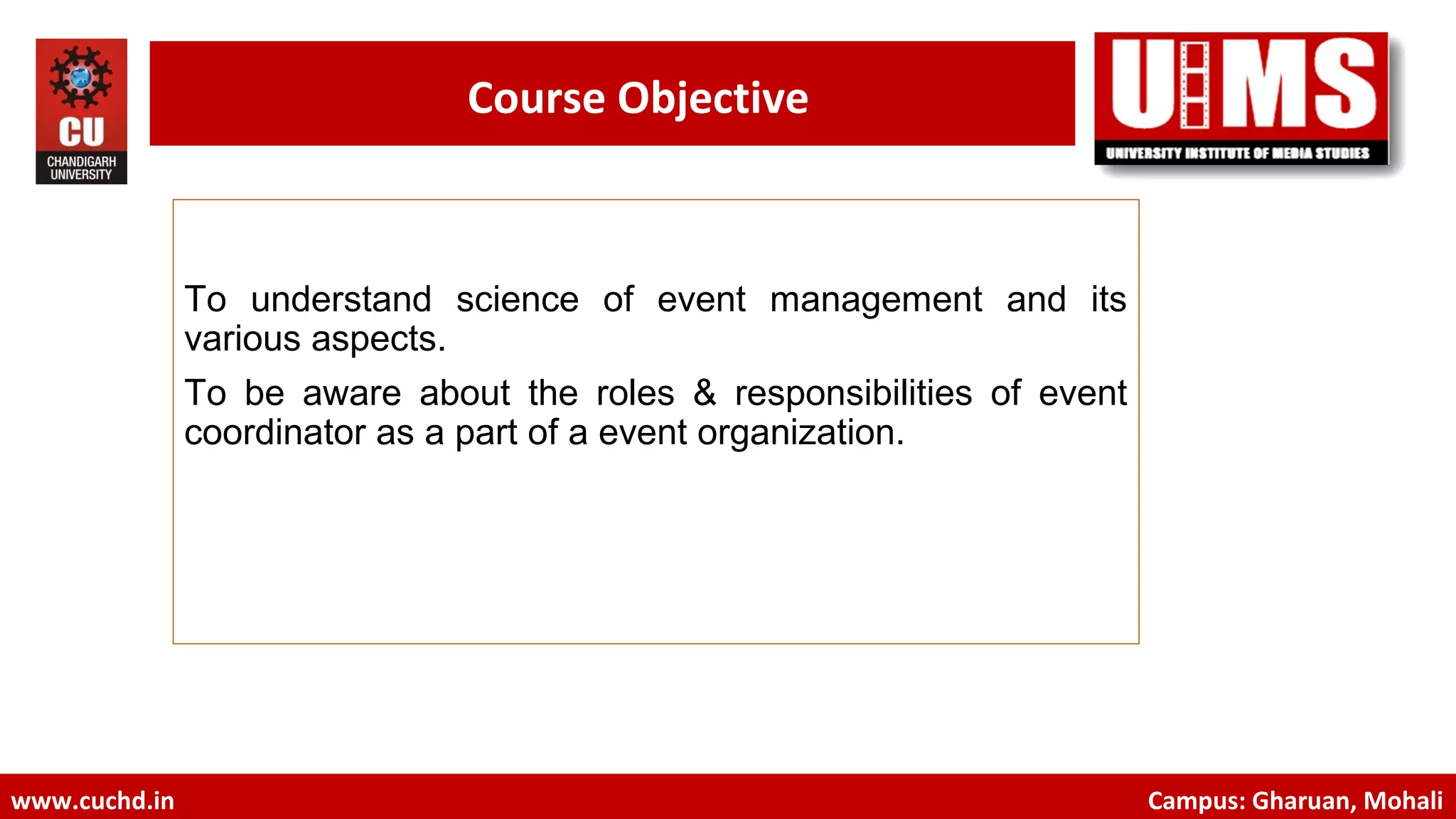 Types of venue | PPT