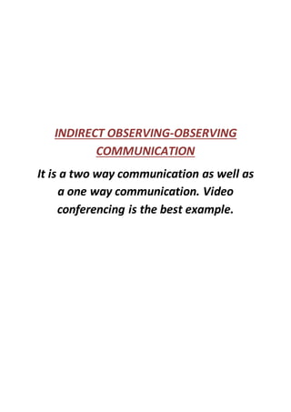 Types of verbal communication manju ppt | PDF