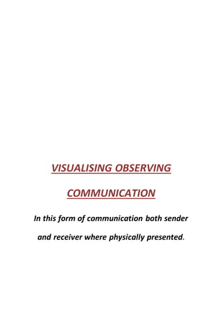 Types of verbal communication manju ppt | PDF