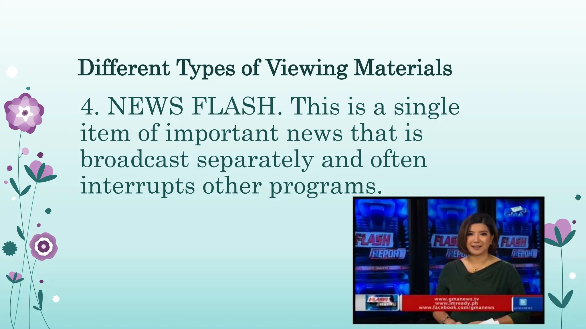 English 5 types of viewing materials.pptx