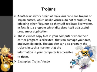 Types of Virus & Anti-virus | PPTX