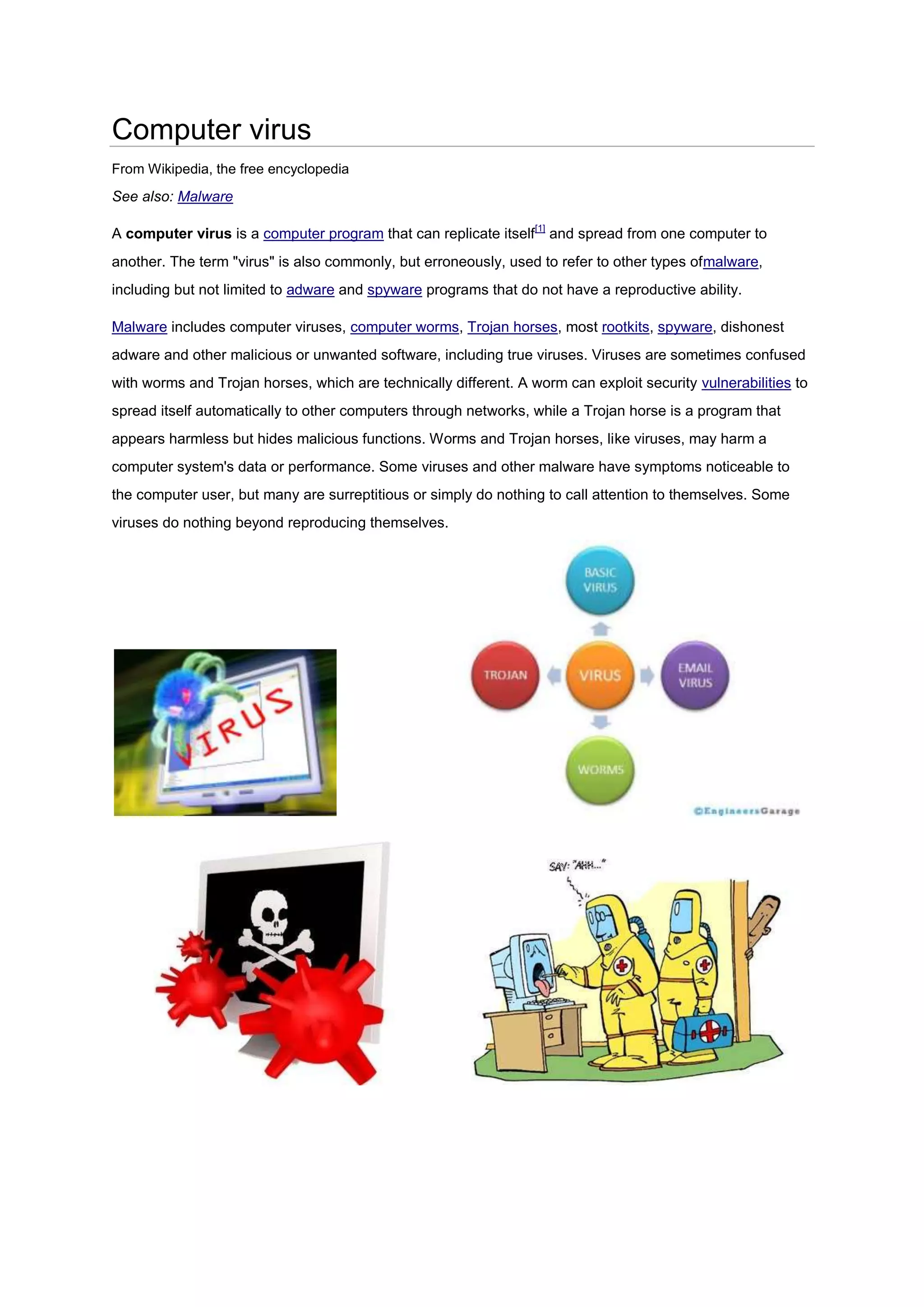 Types of viruses | PDF
